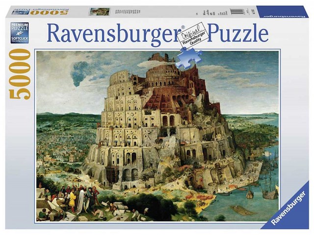 Ravensburger puzzle Vavilonska kula 5000 delova 17423