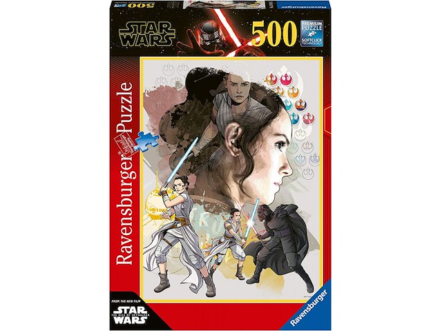 Ravensburger Puzzle slagalica 500 delova Star Wars Uspon Skajvokera 14816