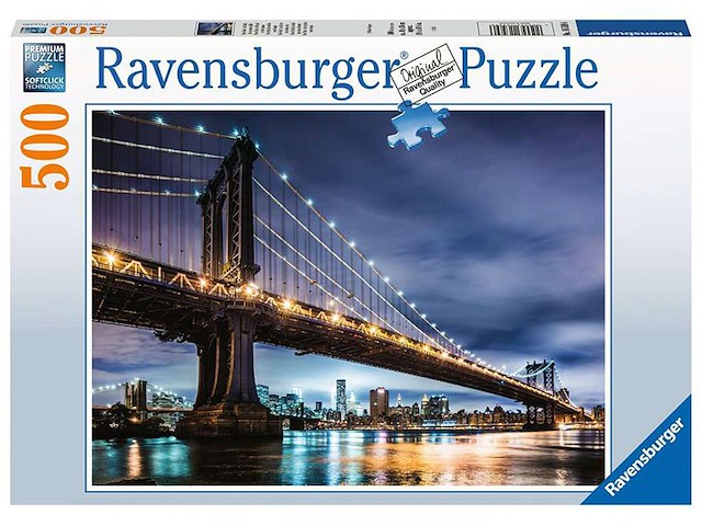 Ravensburger Puzzle slagalica 500 delova Njujork grad koji ne spava 16589