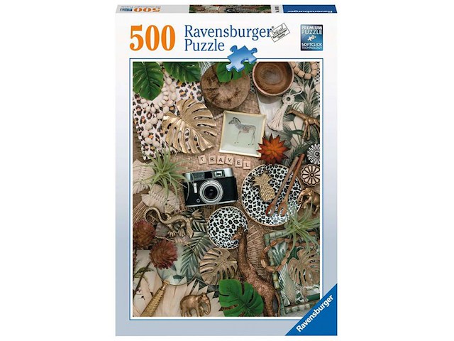 Ravensburger Puzzle slagalica 500 delova Putovanje 16982