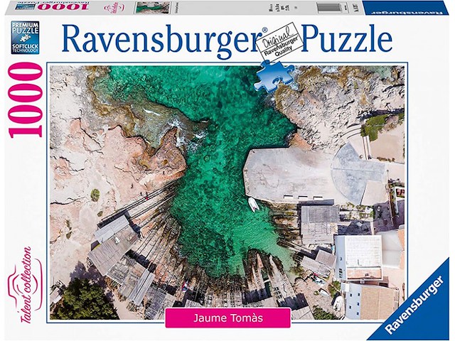 Ravensburger Puzzle slagalica 1000 delova Jaume Tomas - Calo de Sant Agusti 16397