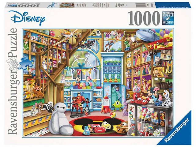 Ravensburger Puzzle slagalica 1000 delova Disney Prodavnica igračaka 16734