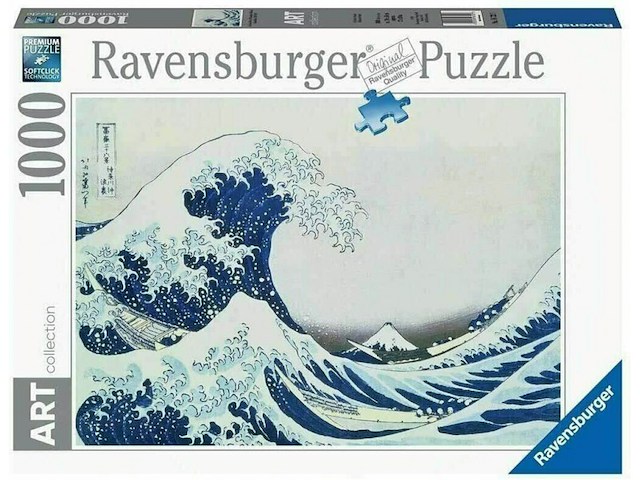 Ravensburger Puzzle slagalica 1000 delova Veliki talas Kanagve 16722