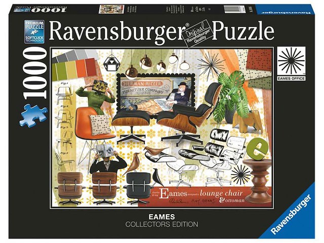 Ravensburger Puzzle slagalica 1000 delova Eames Design 16899