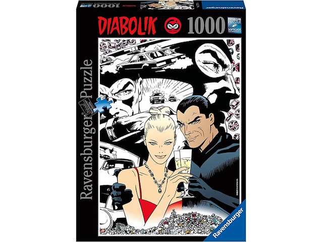 Ravensburger Puzzle slagalica 1000 delova Diabolik 17177