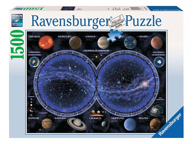 Ravensburger Puzzle slagalica 1500 delova Astronomija 16373