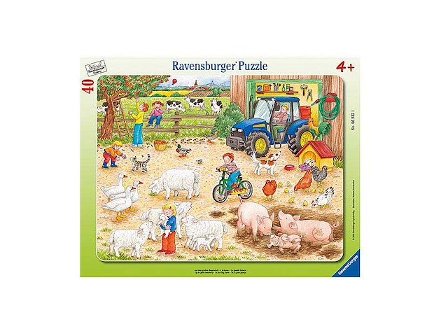 Ravensburger puzzle 40 delova - Na velikoj farmi 06332