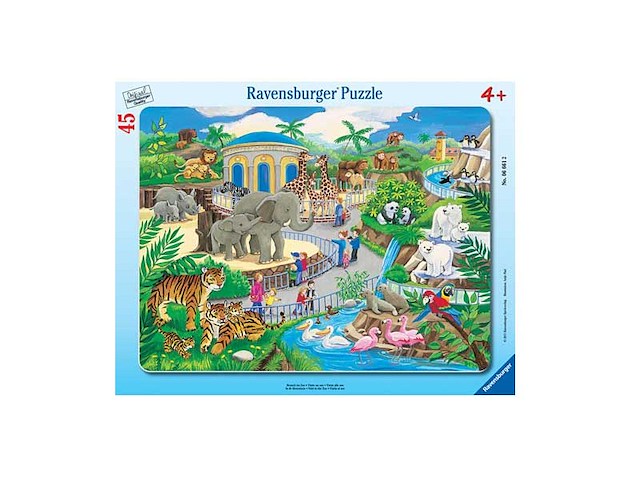 Ravensburger puzzle 45 delova - Poseta Zoo vrtu 06661