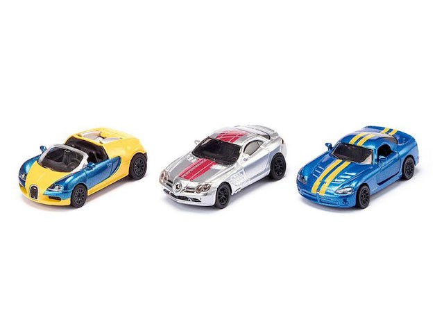 SIKU Set sportskih autića - Sportscars set 6323