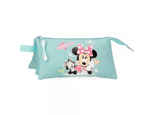 Pernica sa 3 pregrade Disney Minnie Figaro turquoise 42943