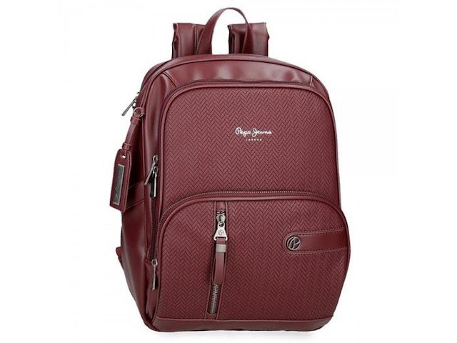 Laptop ranac od eko kože Pepe Jeans Sprig bordeaux 79121