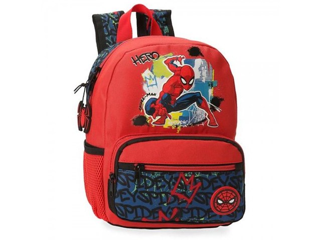 Ranac za vrtić 28cm Spiderman Urban red 29322