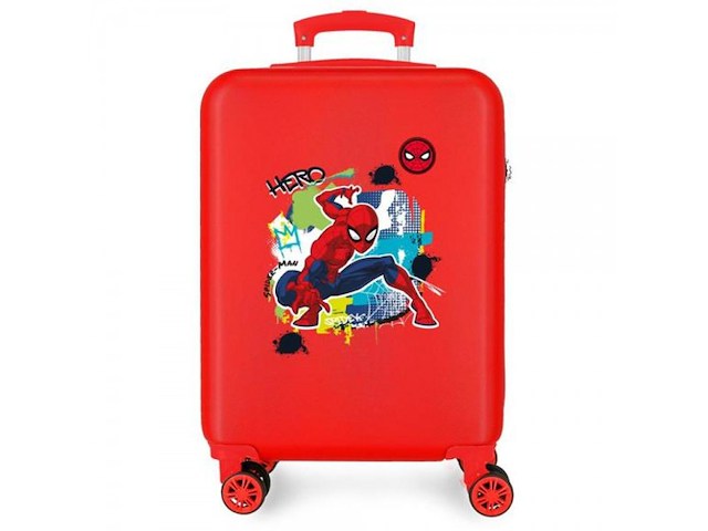 Dečiji ABS kofer 55cm Spiderman Urban red 29311