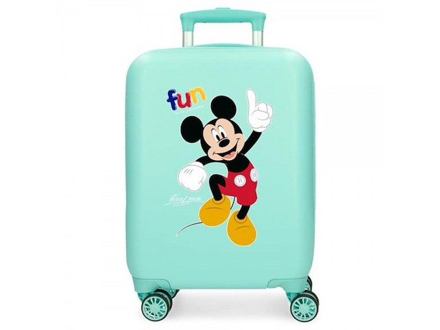 Dečji ABS kofer 50cm Disney Mickey Fun with friends turquoise 43213