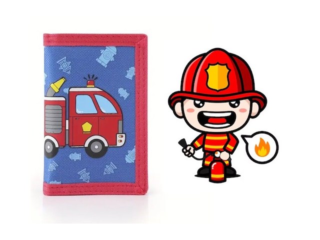 Novcanik Firefighter Vatrogasac Wallet Model 1