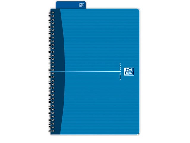 Sveska Oxford Office Essentials A4 kvadratići 06XO141 Blue