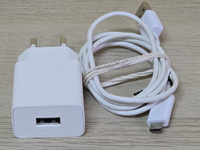 Punjač USB za mobilni 5V 2A 10W + kabl mikro USB