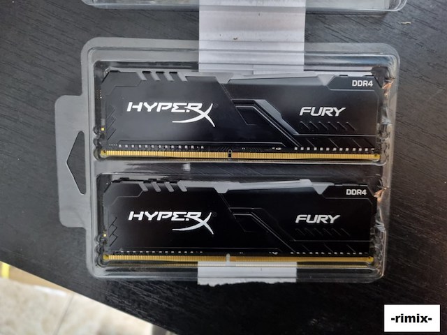 Kingston Hyper X Fury DDR4 2400mhz 8gb x2