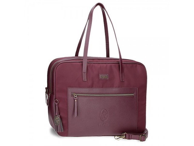 El Potro Torba za laptop Lana bordeaux 52666