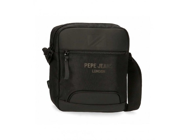 Muška torbica 27cm sa pregradom za tablet Pepe Jeans Bromley black 70656