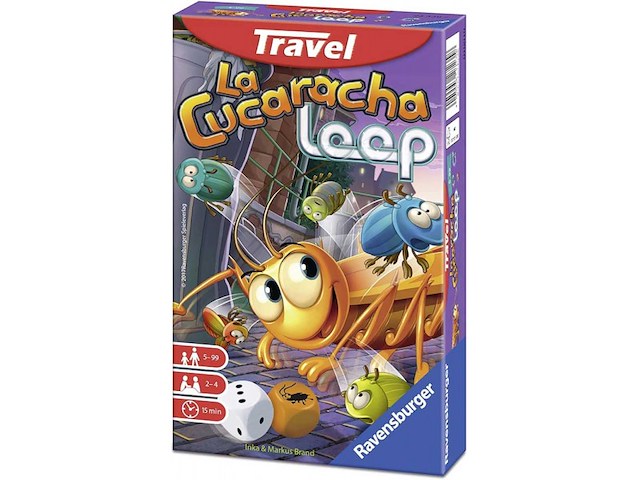 Društvena igra La Cucaracha Loop Putno izdanje Ravensburger 23438