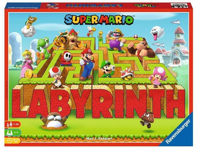 Društvena igra Lavirint Super Mario Ravensburger 26063