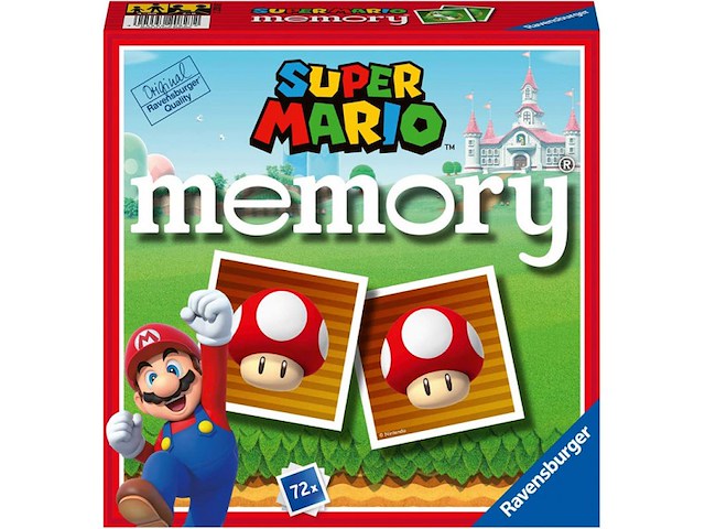 Društvena igra Memorija Super Mario Ravensburger 20827