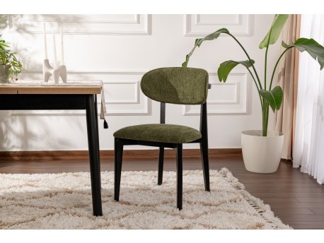 HANAH HOME Set 2 stolice Lionte Green Black