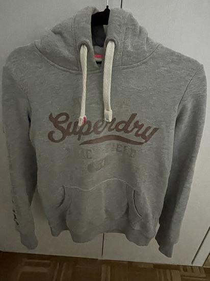 original superdry duks sa kapuljacom velicina S