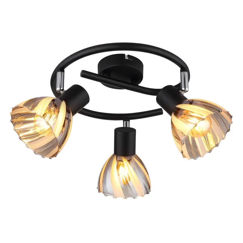 ZACHERY 54315S-3 SPOT LAMPA GLOBO LIGHTING