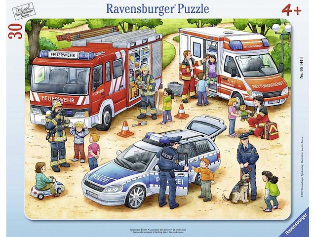 Puzzle slagalica 30 delova Uzbudljiva zanimanja Ravensburger 06144
