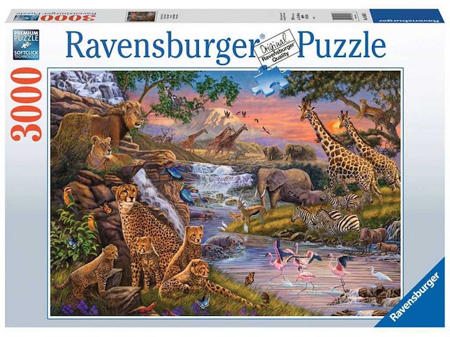 Puzzle Slagalica 3000 delova Životinjsko carstvo Ravensburger 16465