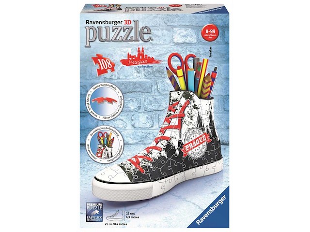 RAVENSBURGER 3d puzzle PATIKA Kutija za olovke PRAG Kolekcija RA11224