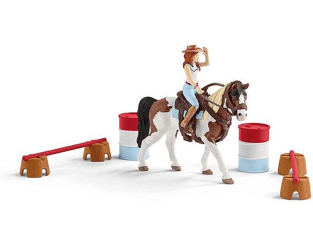 Schleich Figure Konji - Hana i vestern jahanje 42441