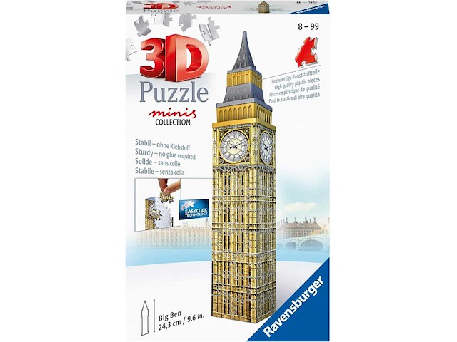 3D Puzzle Big Ben 60 delova Ravensburger 11246