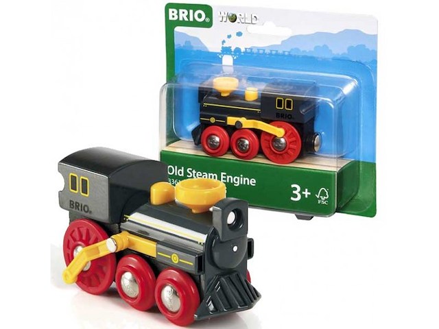 Brio Stara parna lokomotiva BR33617