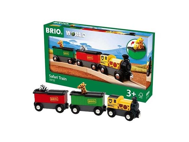 Brio Safari vozić BR33722