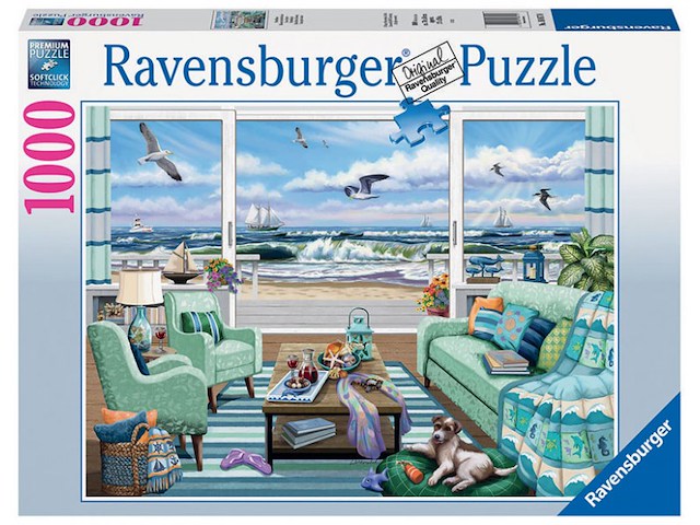 Ravensburger Puzzle 1000 - Pogled na plažu 16817