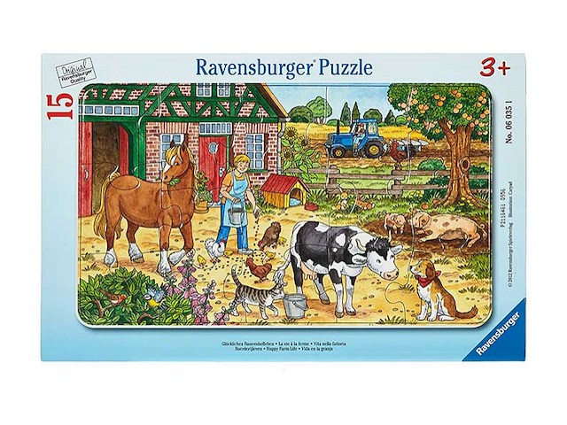 Ravensburger Puzzle 15 delova - Seoski život 06035