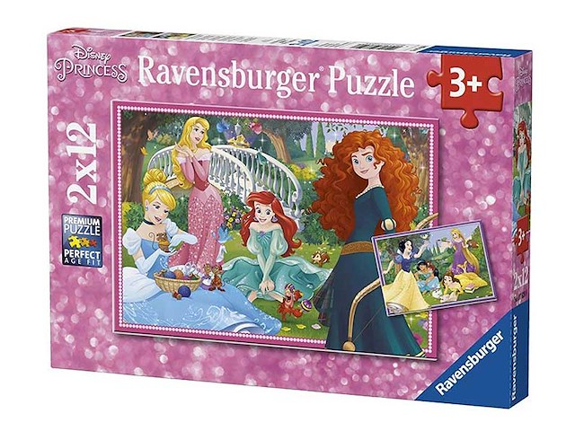 2u1 Slagalice Ravensburger - Disney Princess 07620