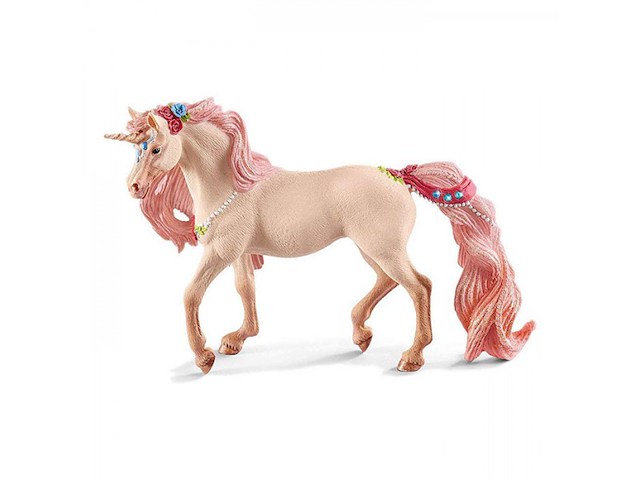 Schleich Figure Bayala - Ukrašeni jednorog - kobila 70573