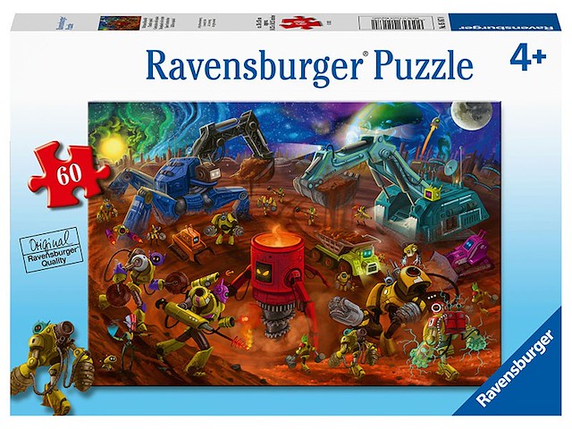 Ravensburger Puzzle Slagalica 60 delova Gradilište u svemiru 05167