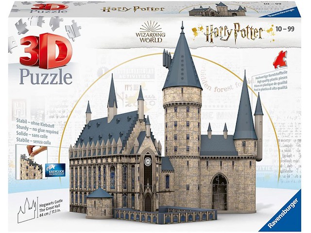 Ravensburger 3D Puzzle Slagalica - Harry Potter - Hogvorts zamak 11259