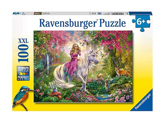 Ravensburger Puzle 100 delova - Princeza i jednorog 10641