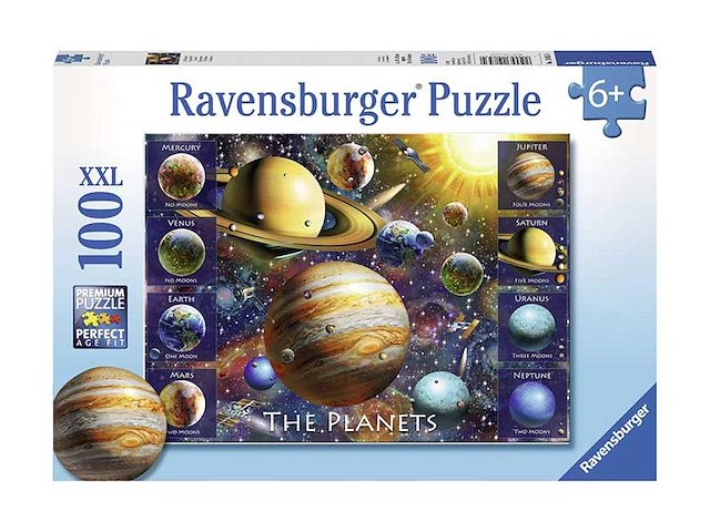 Ravensburger Puzle 100 delova - Planete 10853