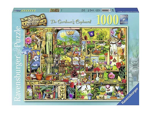 Puzzle 1000 delova - Colin Thompson No.3 The Gardeners Cupboard - Ravensburger 19498