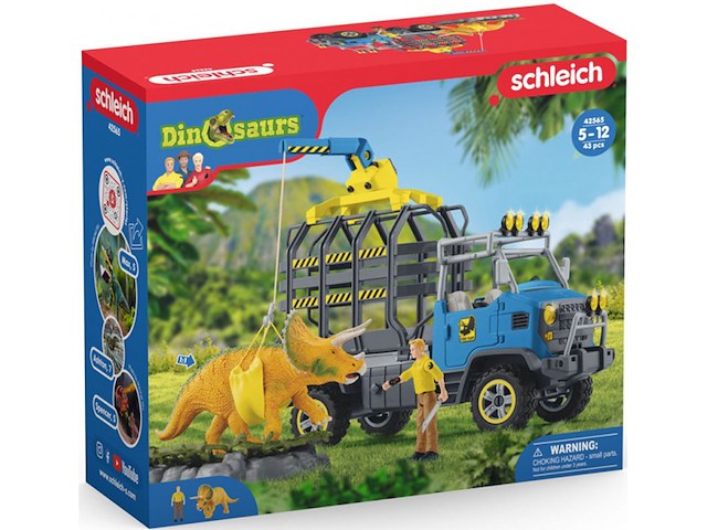 Schleich Figurice Dinosaurusi - Misija transport dinosaurusa 42565