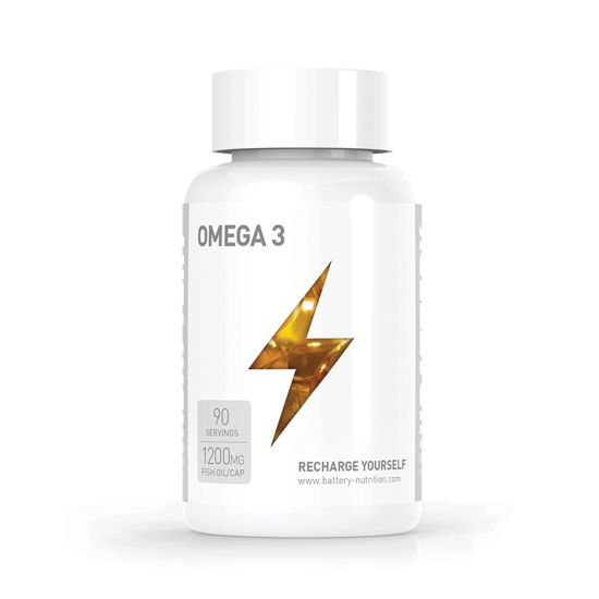 BATTERY Omega-3 1000mg, 90 kapsula