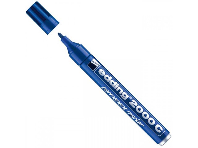 Permanent marker Edding E-2000 Plavi 525003