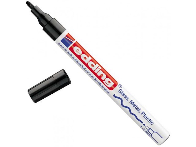 Paint marker Edding E-751 Crni 4-751001